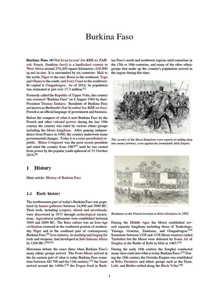 Burkina Faso | PDF | Burkina Faso