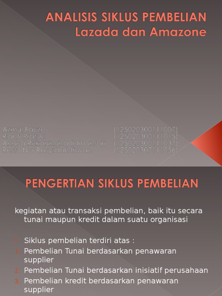 Lazada Dan Amazon | PDF