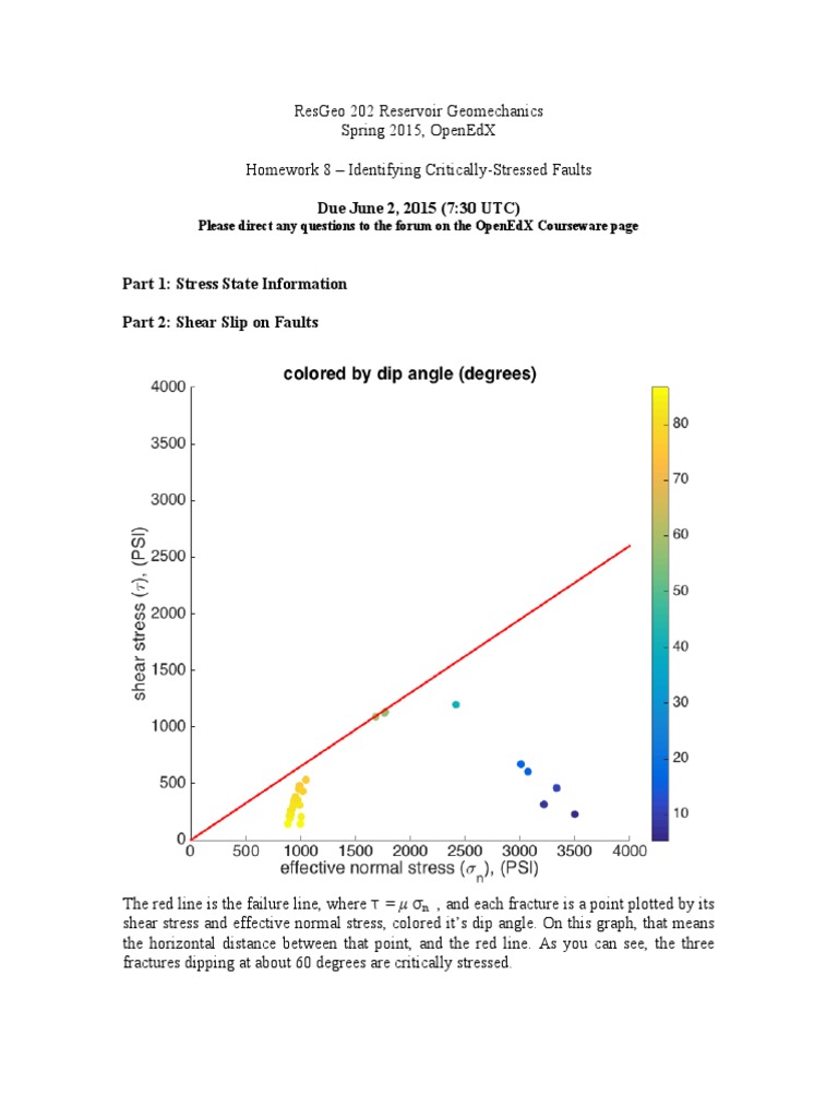 Identifying Critically-Stressed Faults | PDF | Fault (Geology) | Mechanics