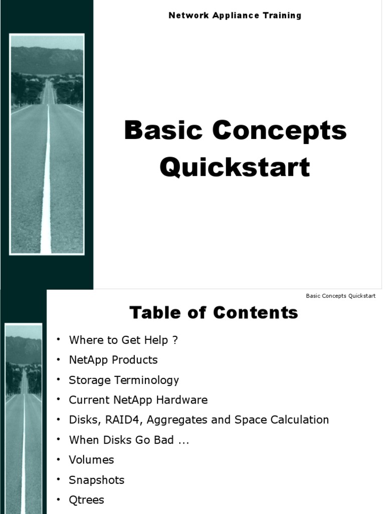 NetApp Basic Concepts Quickstart Guide 1 | PDF | Areas Of Computer Science | Computer Architecture