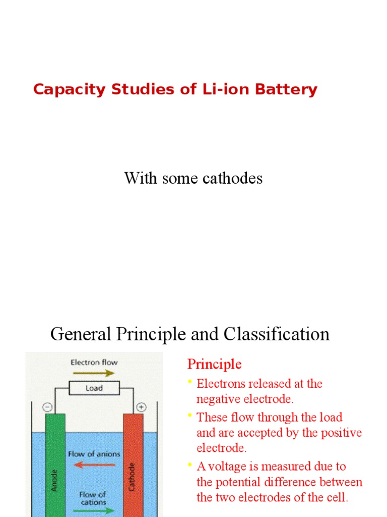 Li Ion Battery Characterization | PDF | Lithium Ion Battery | Battery ...