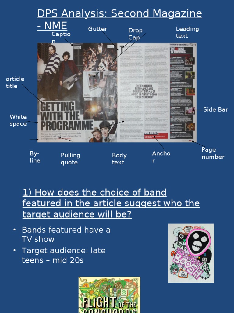 NME Magazine DPS Analysis Guide | PDF | Writing | Communication