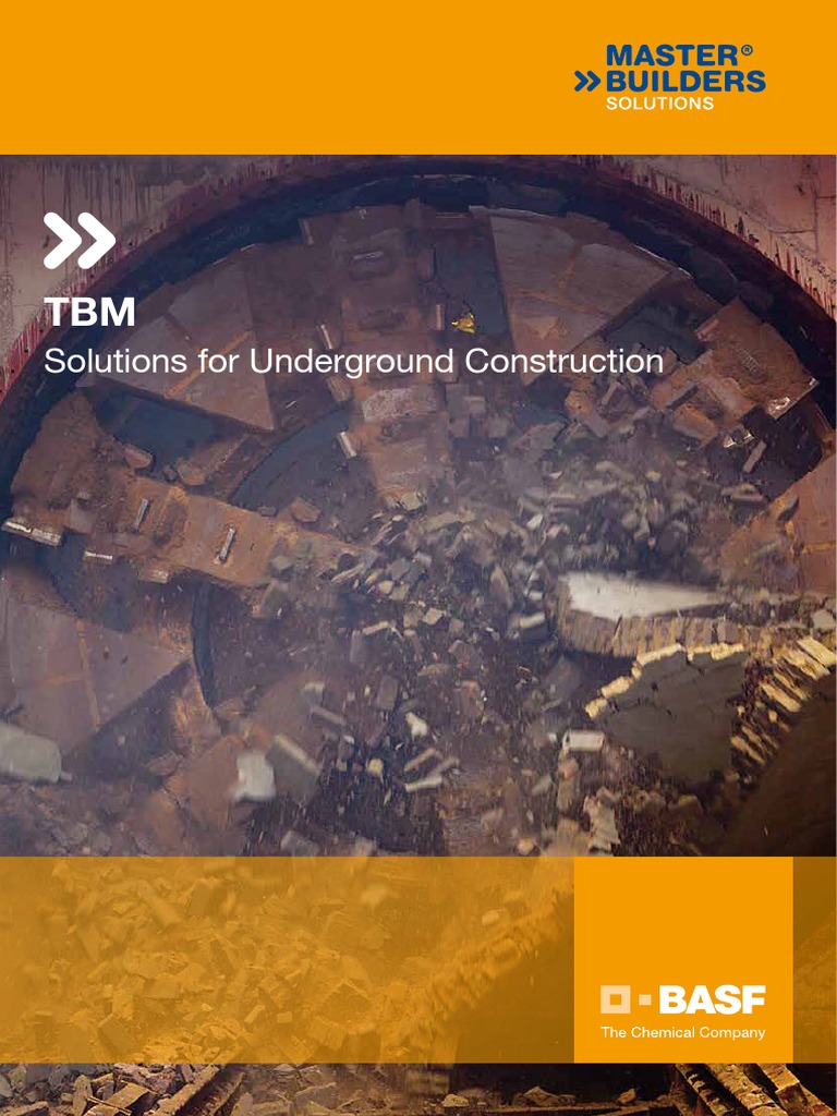 TBM Brochure | PDF | Tunnel | Concrete