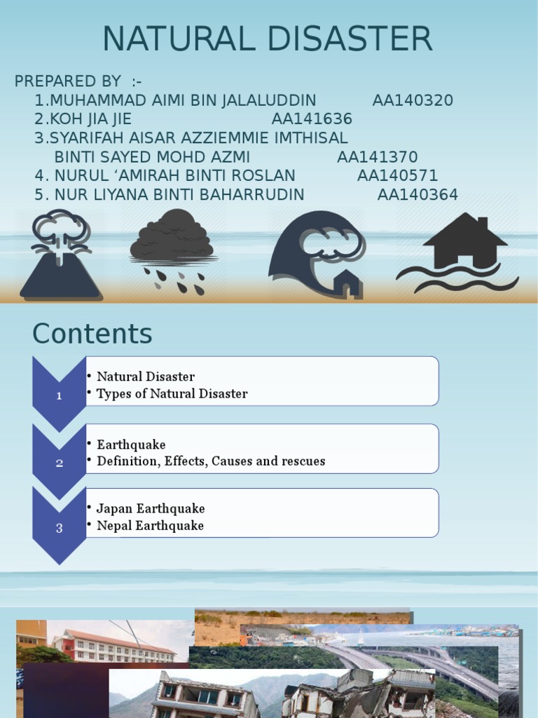 Natural Disaster | PDF | Natural Disasters | Natural Events