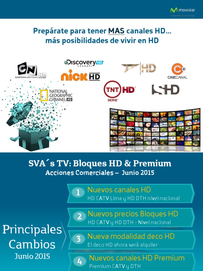 06 Junio - AACC Bloques de Canales TV - Todos (v3) | PDF | Televisión ...