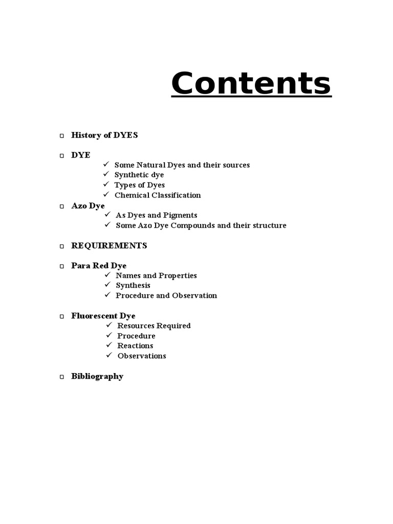 Chemistry CBSE Practical Project | PDF | Dye | Chemical Compounds