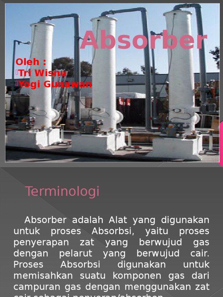 Identifikasi Bahaya Absorber Tower by Wisnu Dan Yogi | PDF | Sains ...