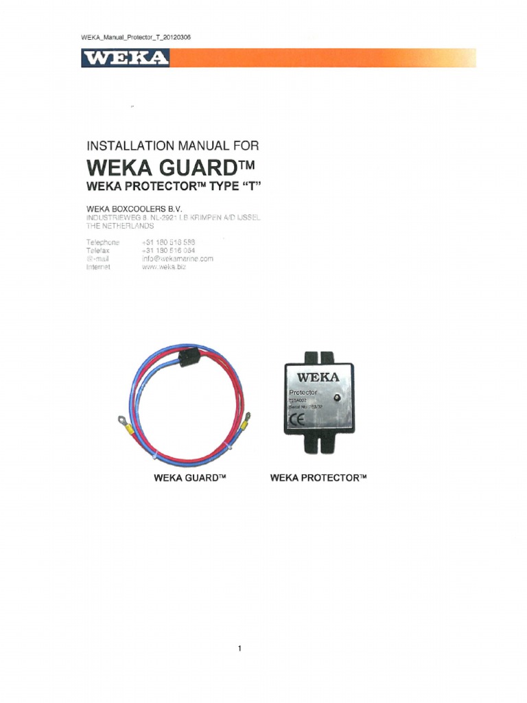 WEKA GUARD Installation Manual | PDF