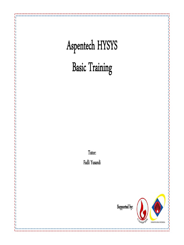 KMI Hysys Training | PDF | Spreadsheet | Gas Compressor