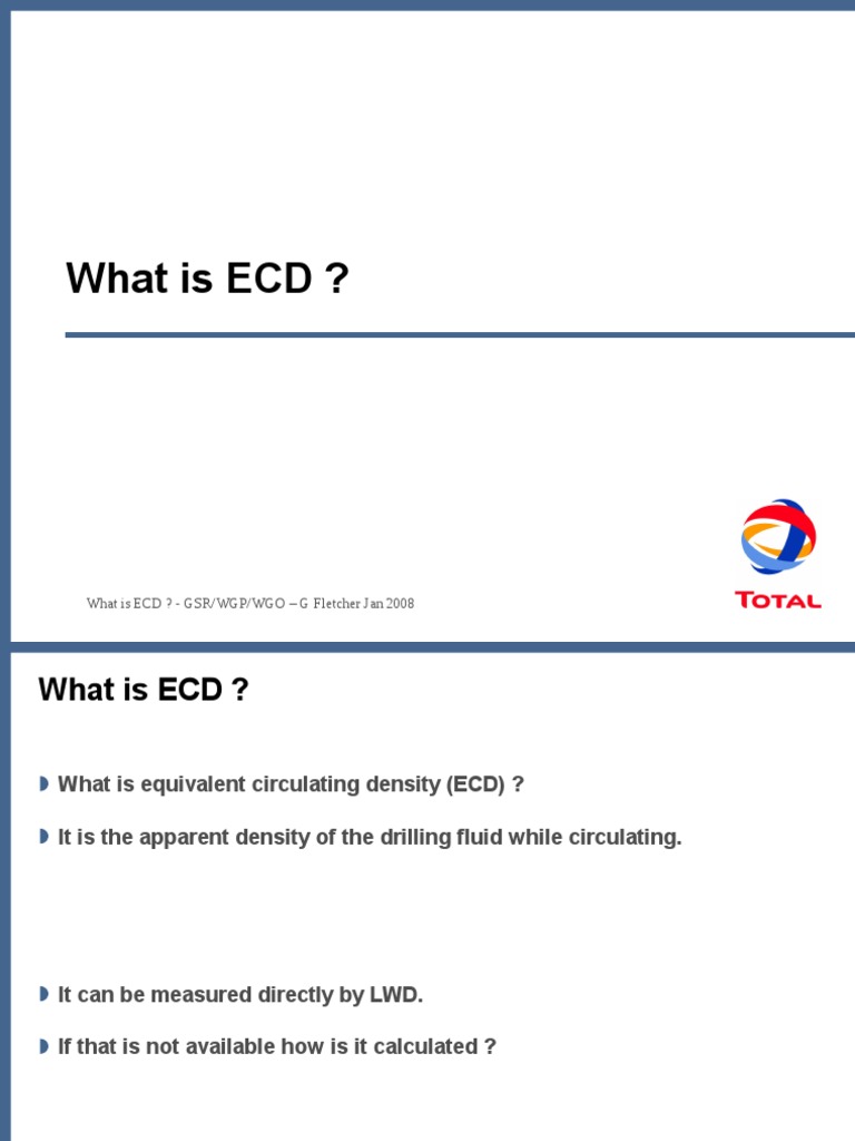 What Is ECD ? - GSR/WGP/WGO - G Fletcher Jan 2008 | PDF