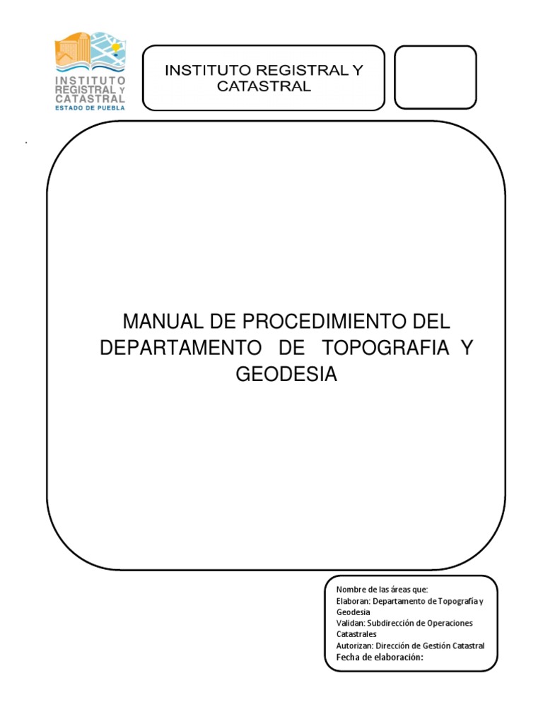 Ircep Manual Topografia | PDF | Topografía