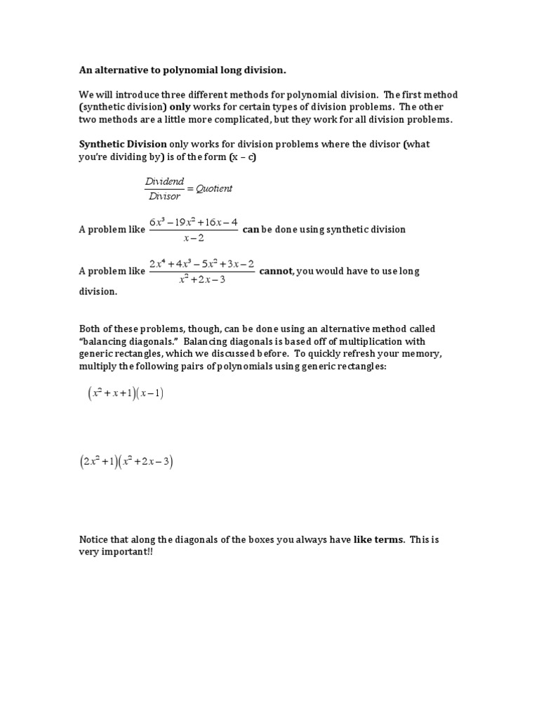 methods-for-polynomial-division-pdf-division-mathematics
