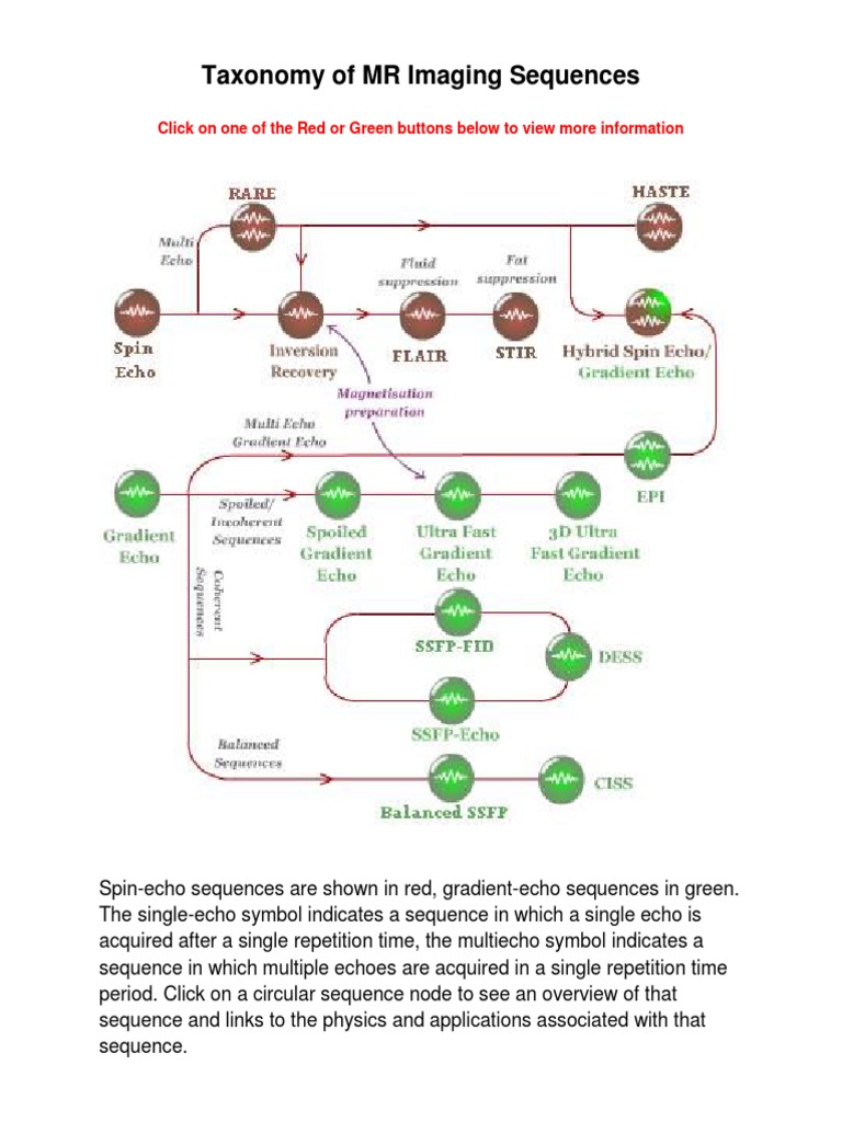 MR Sequences | PDF | Magnetic Resonance Imaging | Medical Imaging