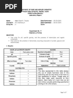 Lab Report 1 Urinalysis | PDF | Urine | Kidney