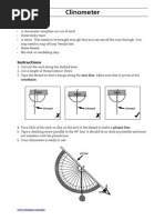 Clinometer (2-Up) | PDF