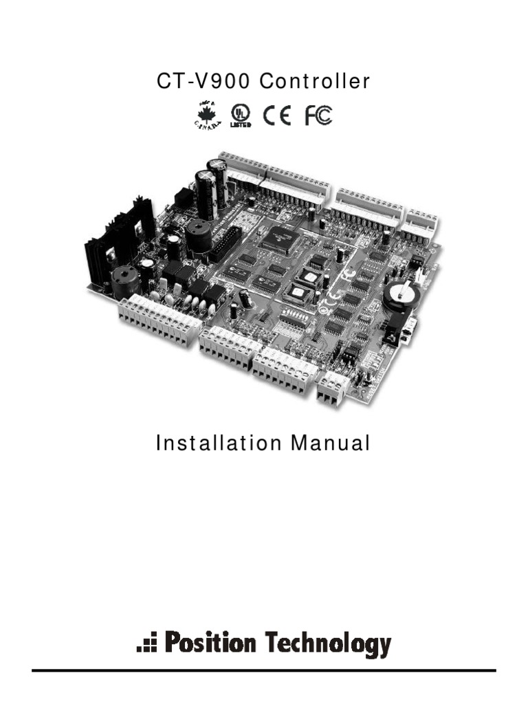 CT-V900 Controller Installation Guide | PDF | Implied Warranty | Relay