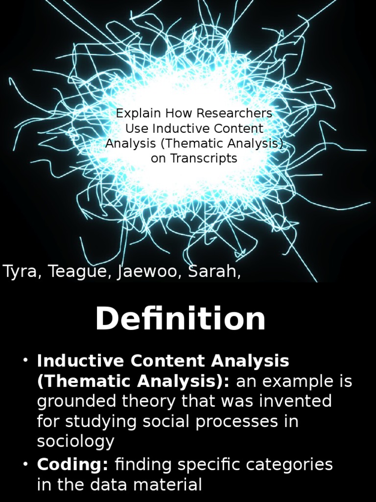Inductive Content Analysis 1km59jh | PDF | Qualitative Research ...
