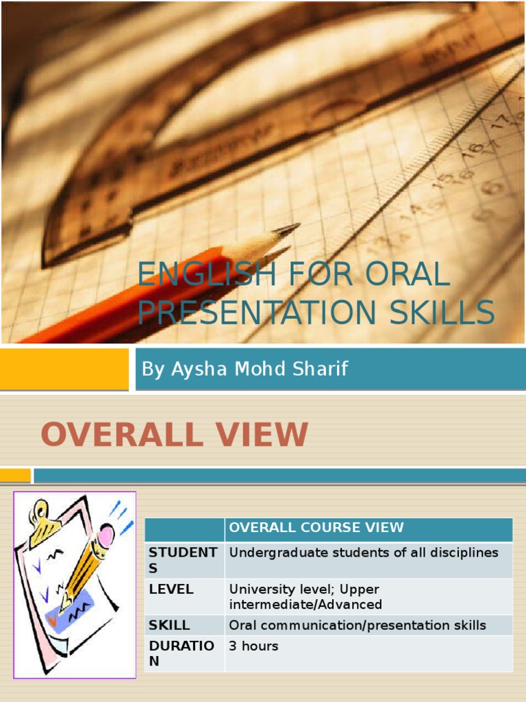 Oral Presentation Criteria for Students | PDF | Teaching | Semiotics