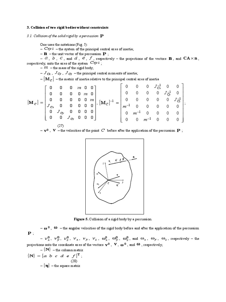 Ciocnirea A Doua Corpuri Solide | PDF | Collision | Space