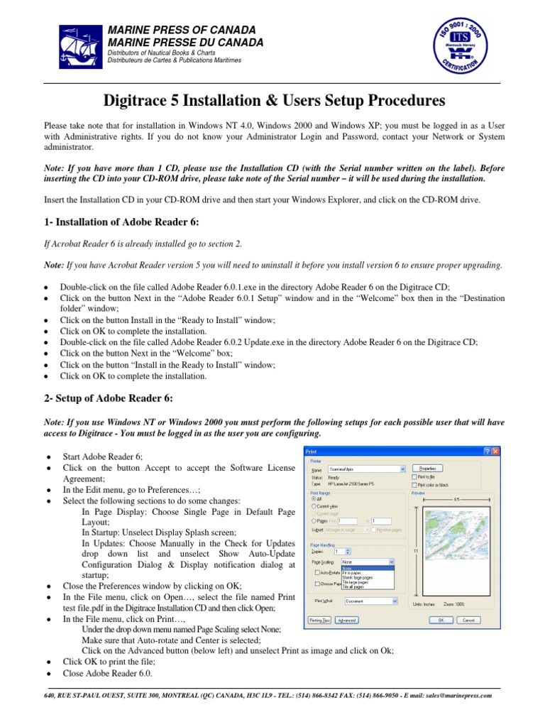 Installing Digitrace 5 | Download Free PDF | Windows 2000 | Microsoft ...