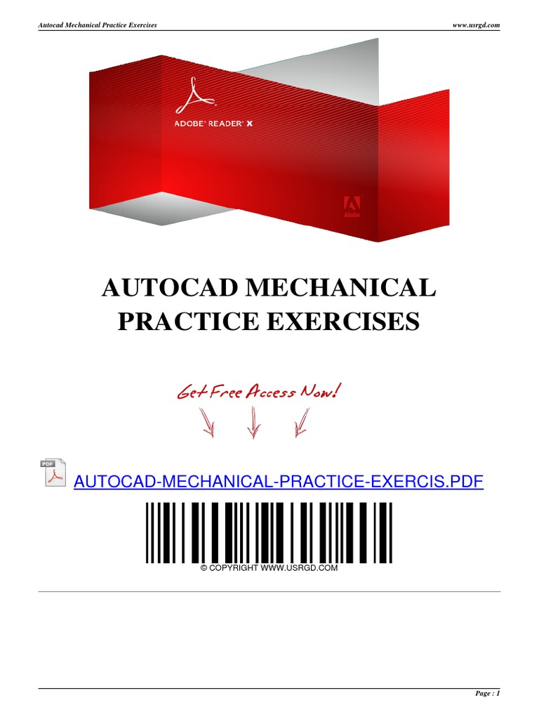 Autocad Practice Exercises | PDF