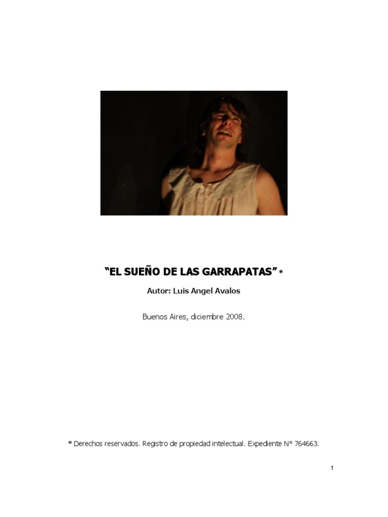 El Sueño de Las Garrapatas (De Luis Avalos) | PDF | Sueño | Amor