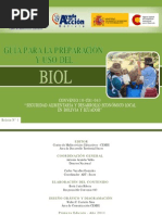 Manual Elaboración Biol | PDF | Agua | El plastico