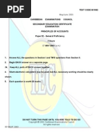 CSEC POA Paper 2 Study Guide Solutions | PDF | Debits And Credits ...