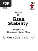 In-Use Stability Testing | PDF | Chemistry | Pharmaceutical