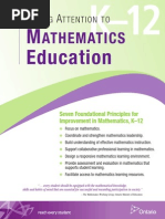 NCTM Principles to Actions Overview | PDF | National Council Of ...