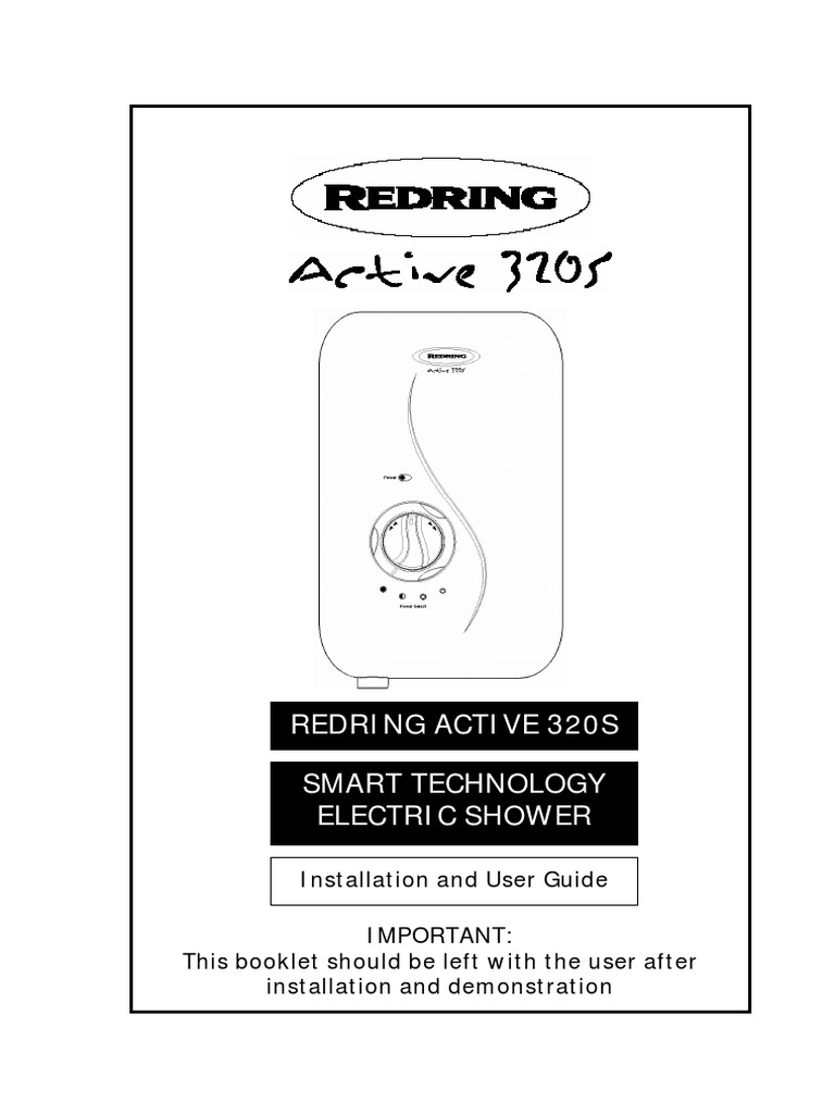 Redring Active 320 PDF | PDF | Plumbing | Valve