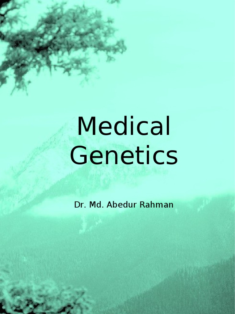 Introduction To Genetics | PDF | Gene | Human Genome
