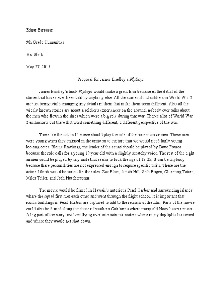 Movieproposal | PDF