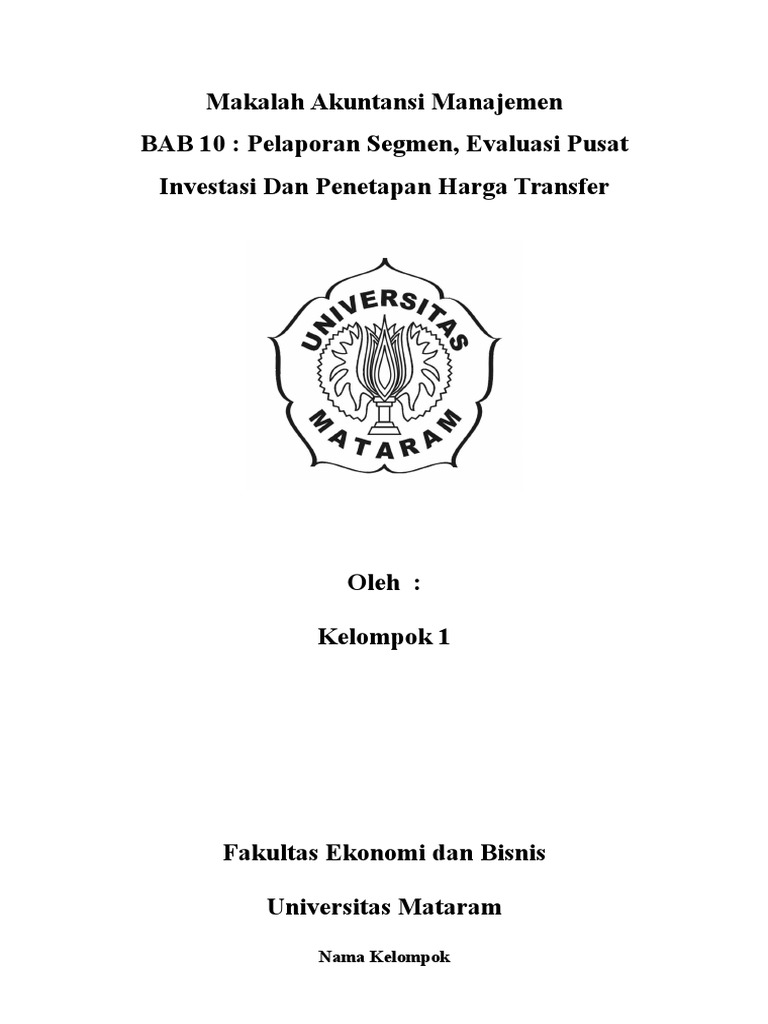 Makalah Akuntansi Manajemen | PDF