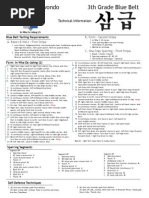 Tang Soo Do Forms and Terminology Guide | PDF | Combat Sports ...