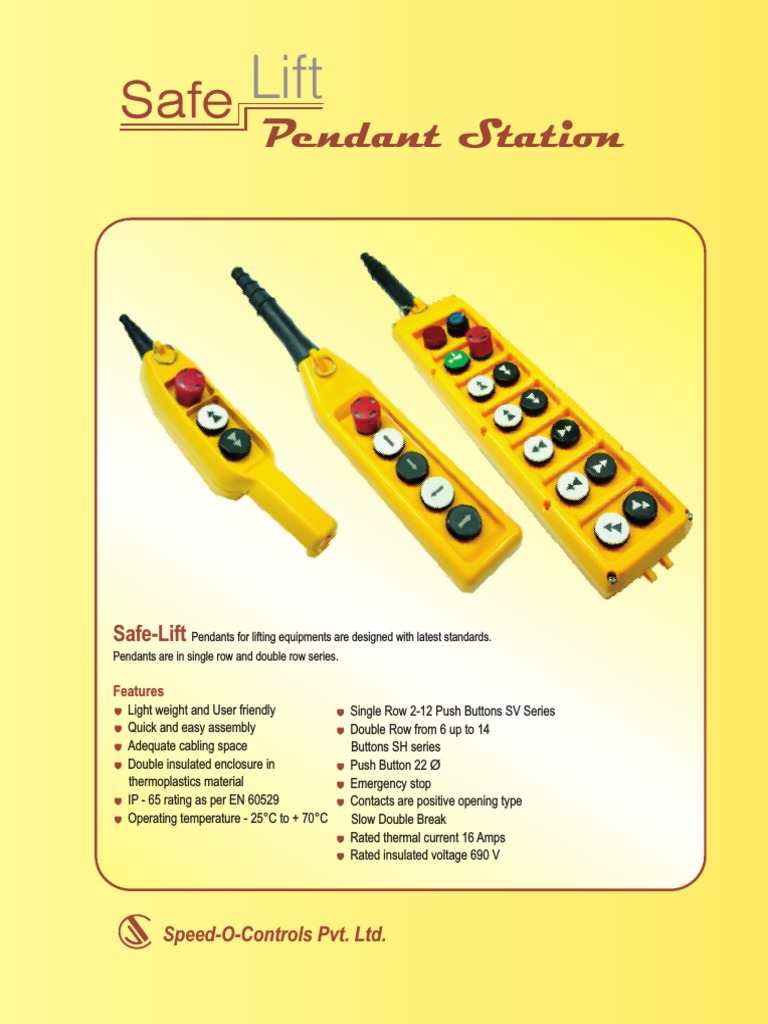 Safe Lift Catalogue | PDF | Electrical Components | Electromagnetism