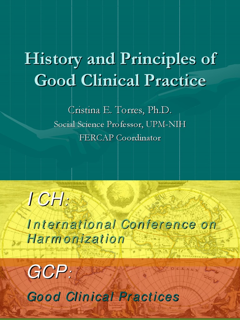 History and Principles of Good Clinical Practice | PDF | Clinical Trial ...