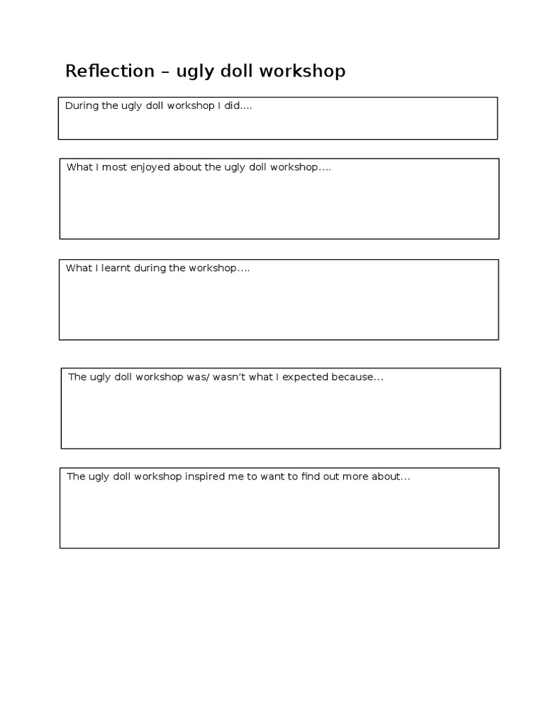 Reflection Log | PDF