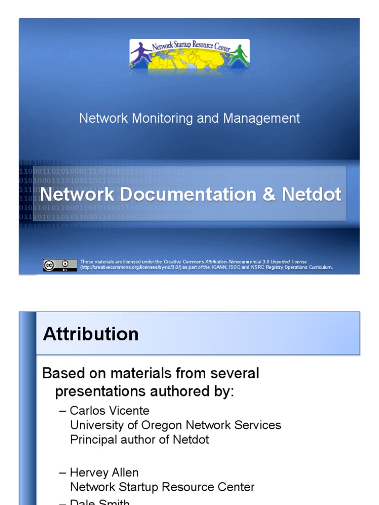 Network Documentation with Netdot | PDF | Ip Address | Network Topology