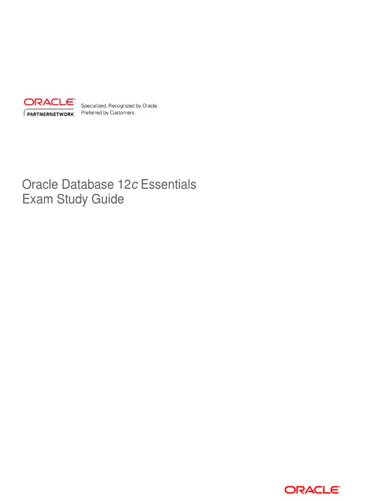 Oracle 12c Exam Guide for Experts | PDF | Oracle Database | Database Transaction