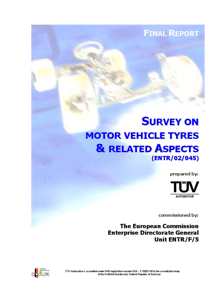 Survey on Motorcycle Tyres & Safety | PDF | Traffic Collision | Tire
