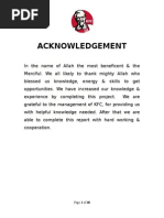 Operation Management of KFC | PDF | Fast Food Restaurants | Supply Chain