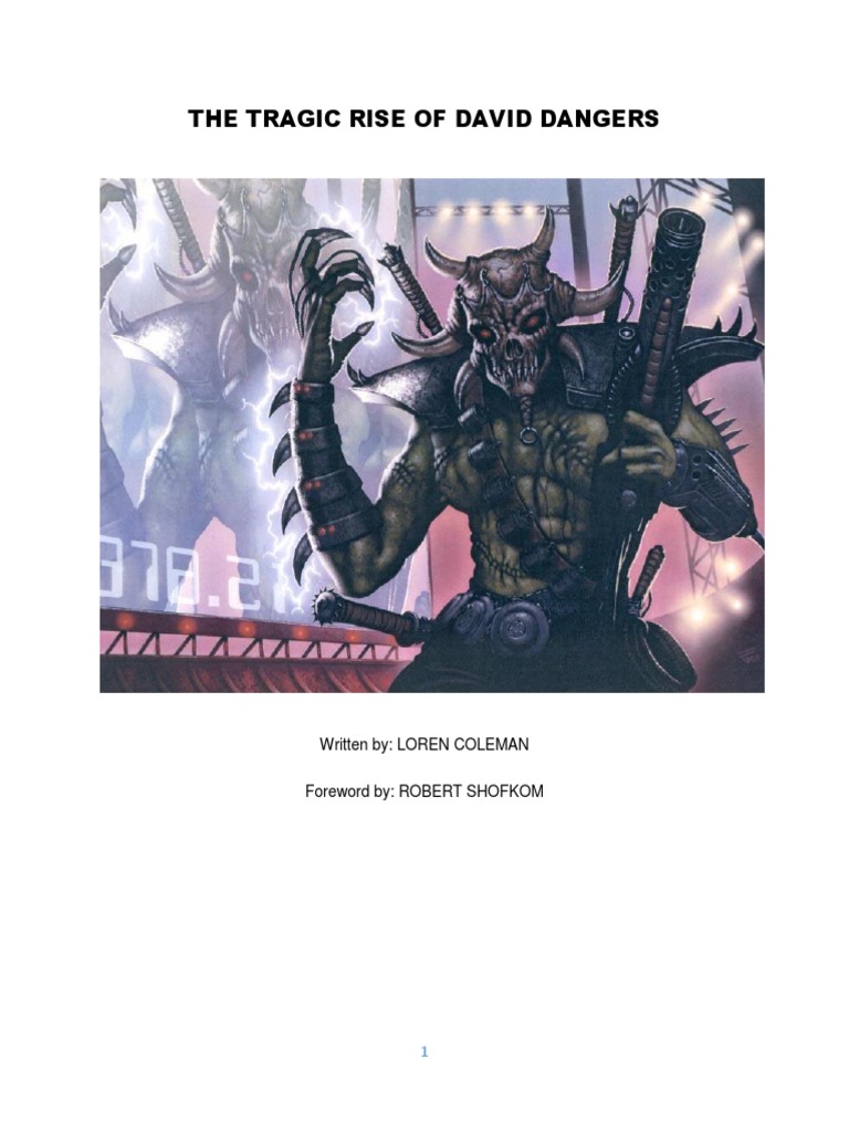 The Tragic Rise of David Dangers | PDF | Nature | Leisure