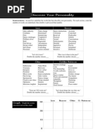 LOGB Personality Test | PDF | Empathy | Personality Type