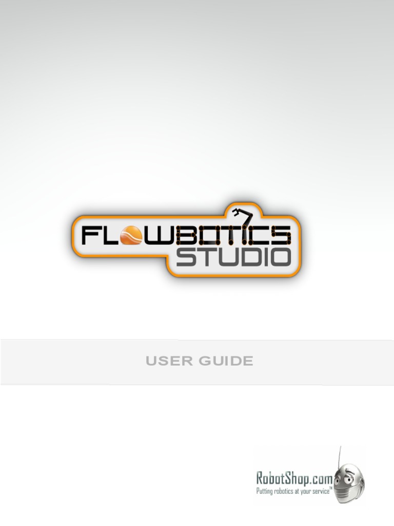 Flowbotics Studio User Guide | PDF | Computer Keyboard | Double Click
