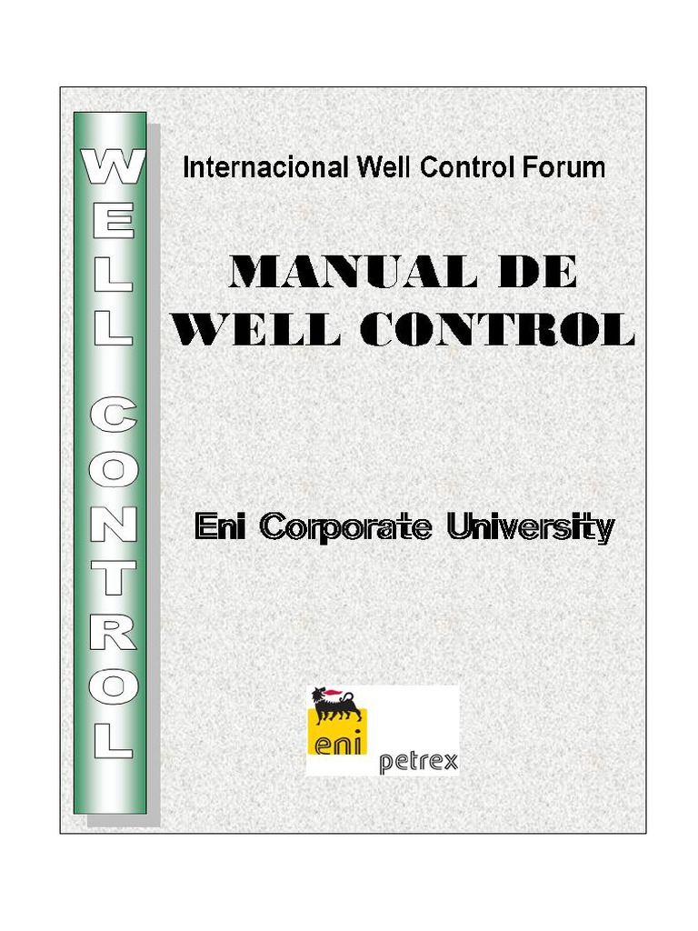 Manual Original de Well Control PDF | PDF | Gases | Presión