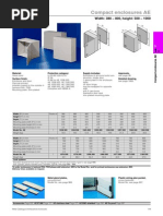 Rittal AE Enclosure Size Guide | PDF | Metals