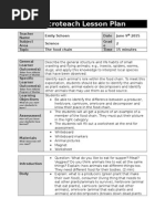 Lesson 22-Body Parts of Animals For Getting Foodeating | PDF