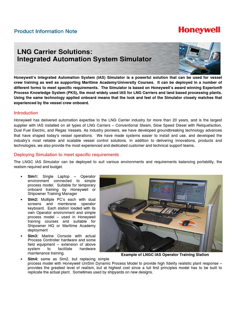 IAS Training Simulator | PDF | Automation | Honeywell