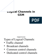 GSM Channel Types | PDF | Broadcasting | Networks